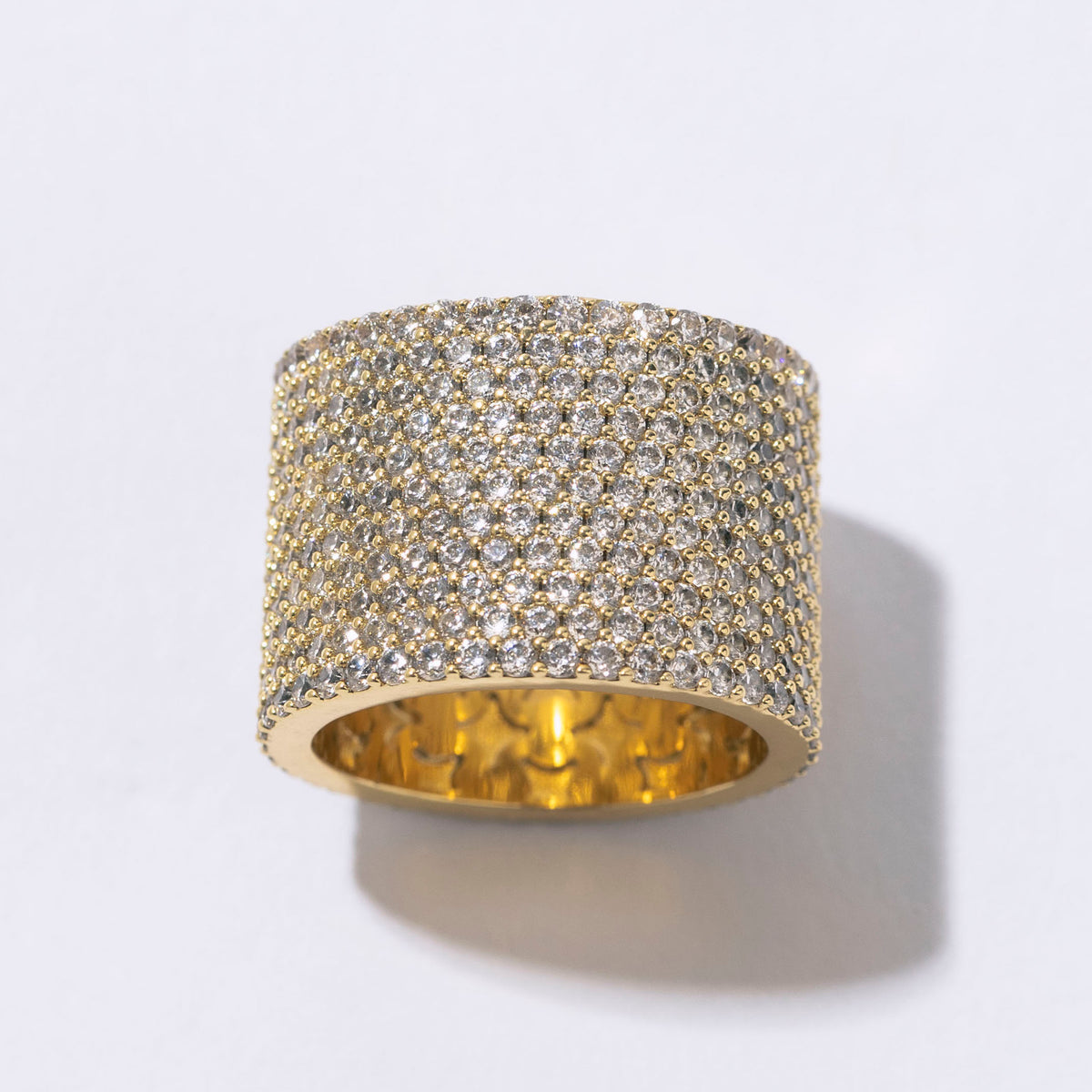PEARL OCTOPUSS.Y - FAT DIAMOND RING – The Jewellery Showroom